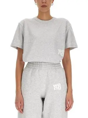 Alexander Wang Essential T-shirt - Grey