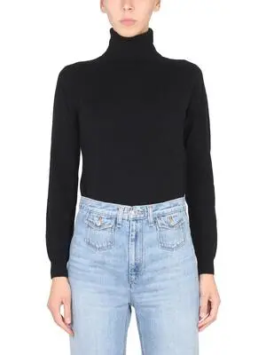 BALLANTYNE Turtleneck Shirt - Black