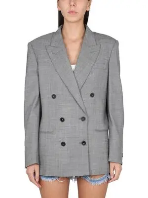 Stella McCartney Double-breasted Blazer - Black