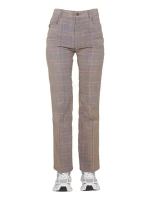 Alexander McQueen High-waisted Trousers - Beige