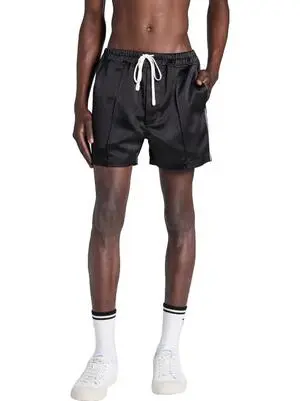 TOM FORD Piped Satin Shorts - Xbkwh Black/ White