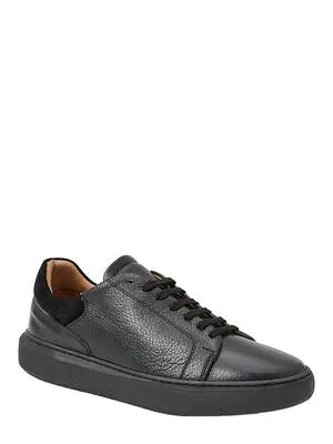 Bruno Magli Salvatore Leather Sneakers - All Black