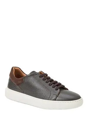 Bruno Magli Salvatore Leather Sneakers - Brown