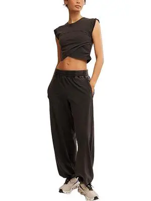 Free People Hot Shot Crossover Set - Black