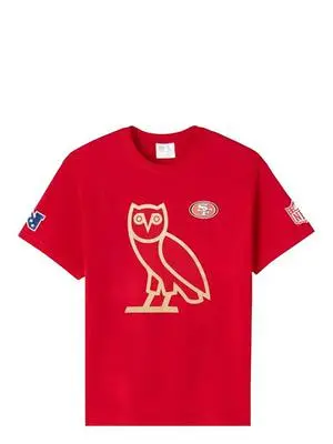OVO X Nfl San Francisco 49ers Icon T-shirt - Red
