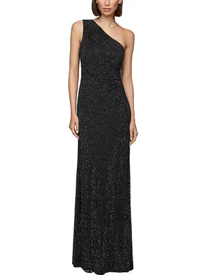 Halston Halston Rafelle Long Dress Black
