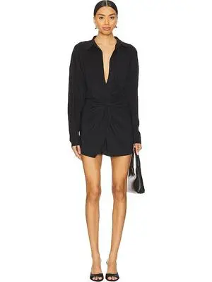 MOTHER OF ALL Lorelei Mini Dress - Black
