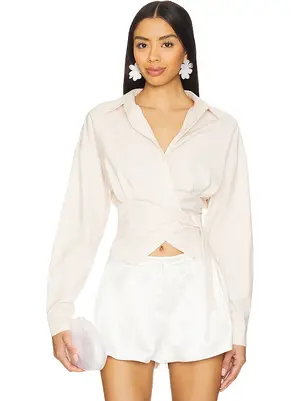 MOTHER OF ALL Lorelei Shirt Button Up - Cream