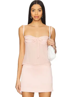 MORE TO COME Tamora Top - Blush Pink