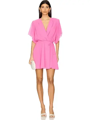 Amanda Uprichard Athena Dress - Azalea
