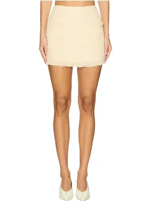 Amanda Uprichard Andrea Skirt - Beige