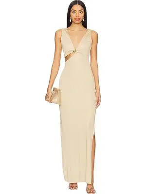 BAOBAB Brigitte Dress - Metallic Gold