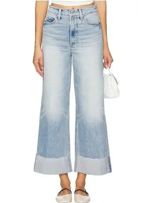 PISTOLA Lana Crop Wide Leg Jeans - Blue