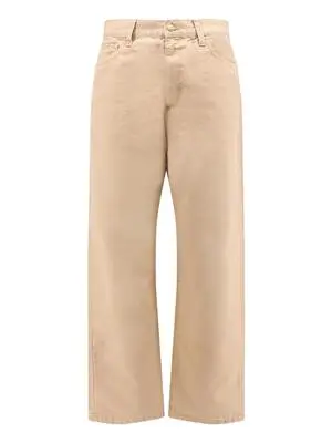 CARHARTT WORK IN PROGRESS Organic Cotton Loose Fit Trousers