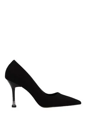 FOREVER & ALWAYS SHOES Forever & Always Shoes Raven Stiletto Pumps Black Suede