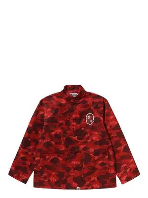 BAPE X Clot Camo Jacket - Red
