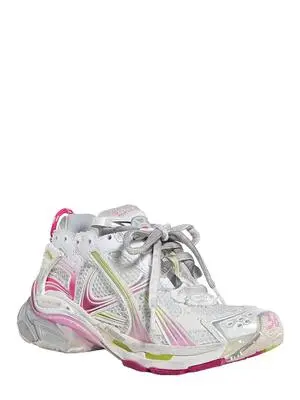 Balenciaga Runner Low Top Sneakers Ecru Multi