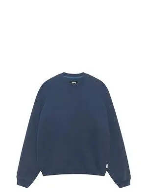 StÜssy Fleece Raglan Crew - Navy Blue