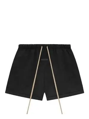 Fear Of God Essentials Heavy Fleece Soccer Short - Black