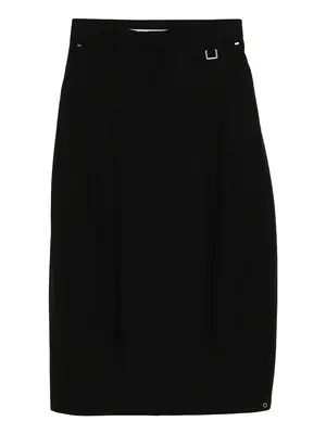 TEAM WANG DESIGN Choices Pleated Skirt - Black
