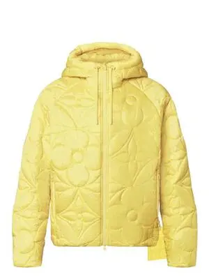 LOUIS VUITTON Lvse Flower Quilted Hoodie Jacket - Yellow