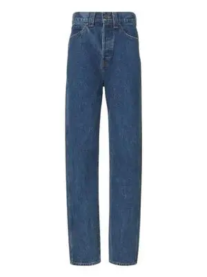 KHAITE Khaite Corben High-Rise Tapered Jeans