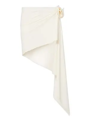Magda Butrym Swim Skirt - White