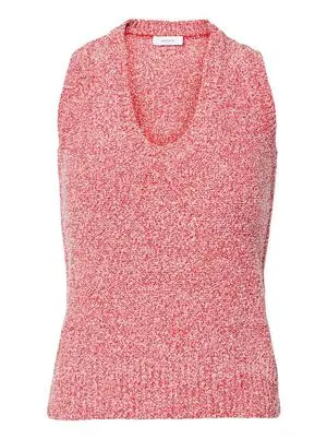 FERRAGAMO Cotton-blend Sweater - Red