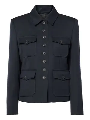 NILI LOTAN Nili Lotan Jamison Virgin Wool Jacket