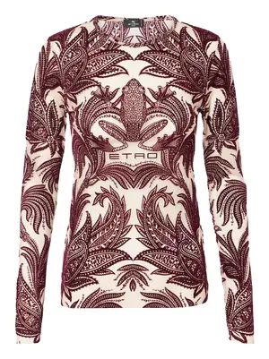Etro Paisley Top - Multicoloured