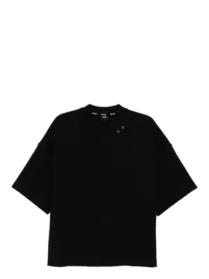 TEAM WANG DESIGN Cropped T-shirt - Black
