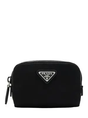 Prada Re-nylon Necessaire Pouch - Black