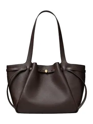 Tory Burch Romy Large Tote - Deep Brown