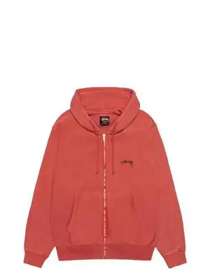 STÜSSY Smooth Stock Pigment Dyed Zip Hoodie