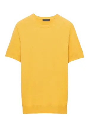 Prada Short-sleeve Sweater - Yellow