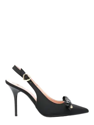 Moschino 95mm Bow Pumps - Black