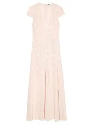 Zadig&Voltaire Ravir Silk Maxi Dress - Neutrals