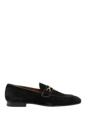 TOM FORD Leather Loafers - Black