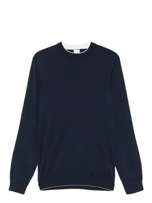 Eleventy Eleventy Cotton Sweater Blue