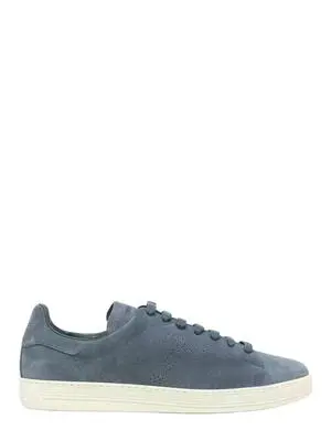 TOM FORD Leather Sneakers - Blue