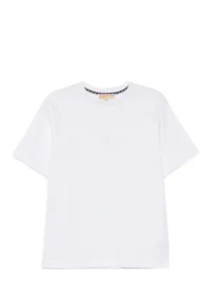 Michael Kors Logo-embossed T-shirt - White