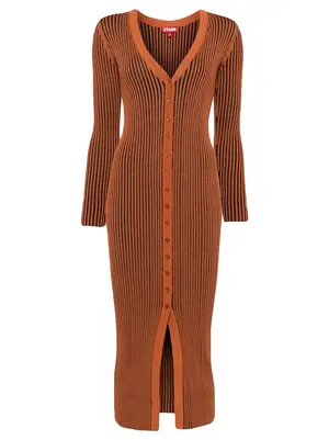 STAUD STAUD Shoko Knitted Dress