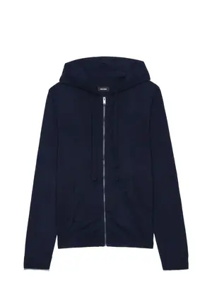 Zadig&Voltaire Clash Zip-up Hoodie - Blue