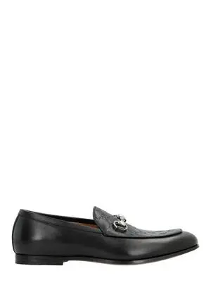 Gucci Horsebit-plaque Loafers - Black