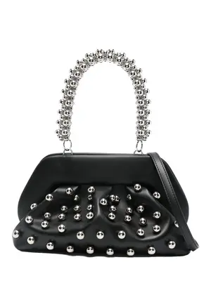 THEMOIRE Tia Beads Tote Bag - Black
