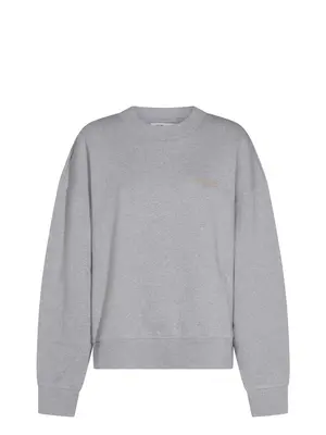 Attico Cotton Sweatshirt - Grey