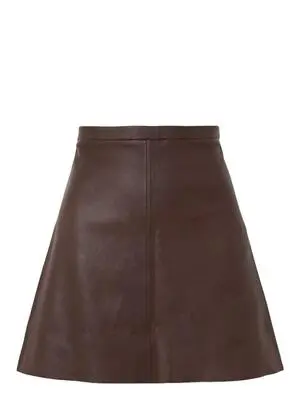 STOULS STOULS Lucie Leather Mini Skirt
