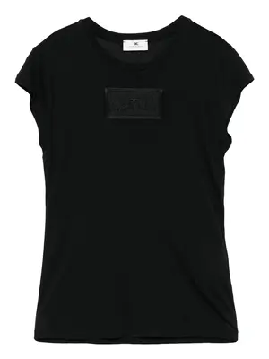 ELISABETTA FRANCHI Elisabetta Franchi Logo-Patch T-Shirt