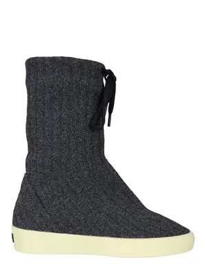 Fear Of God Moc Knitted Boots - Grey