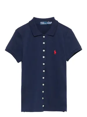 Polo Ralph Lauren Pony-embroidered Polo Shirt - Blue